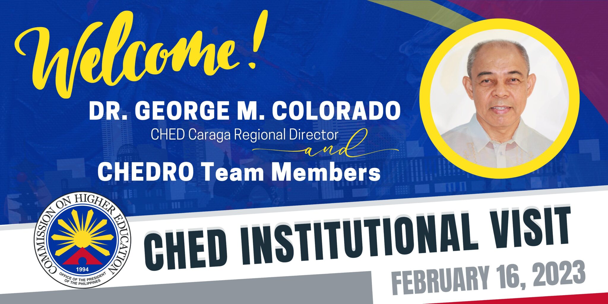 CHED CARAGA visits CSUCC - CARAGA STATE UNIVERSITY