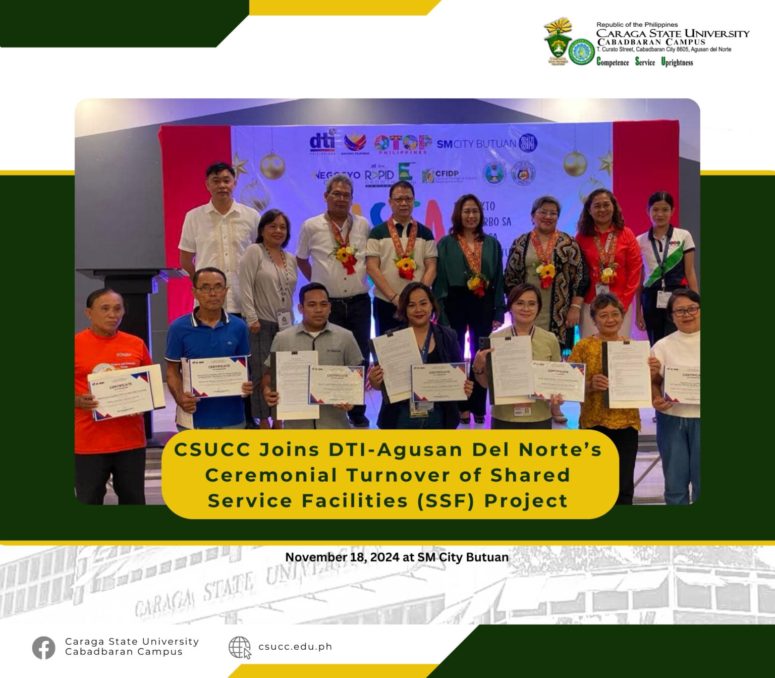 CSUCC - CARAGA STATE UNIVERSITY